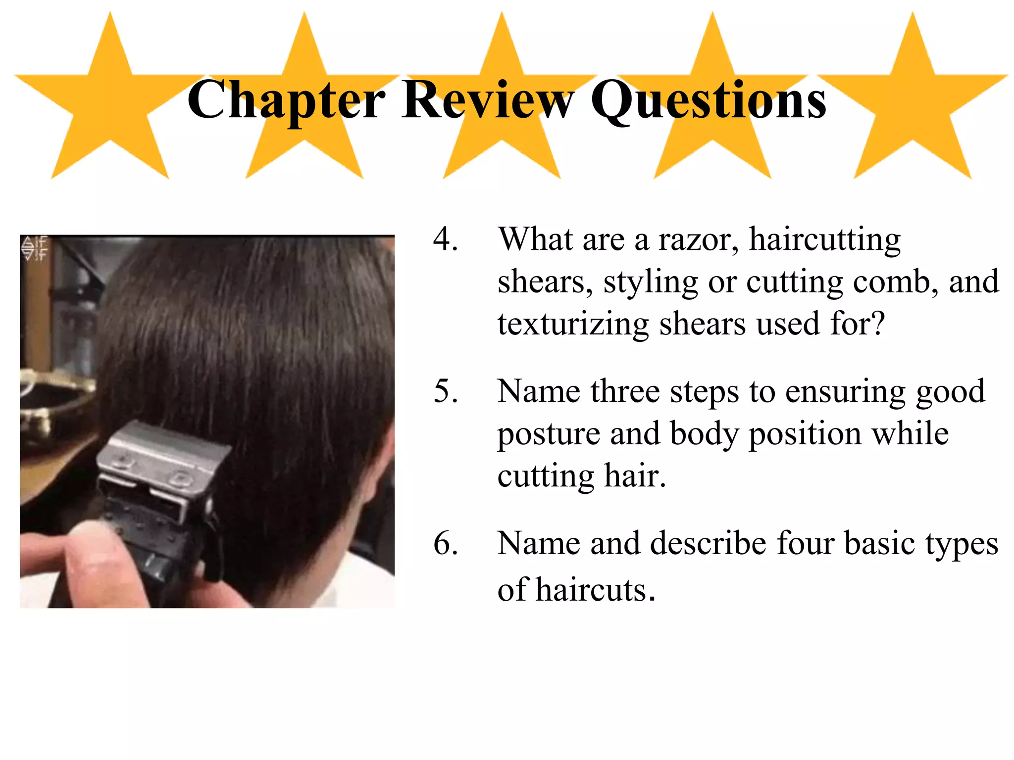 Milady chapter 16 Haircutting | PPTX