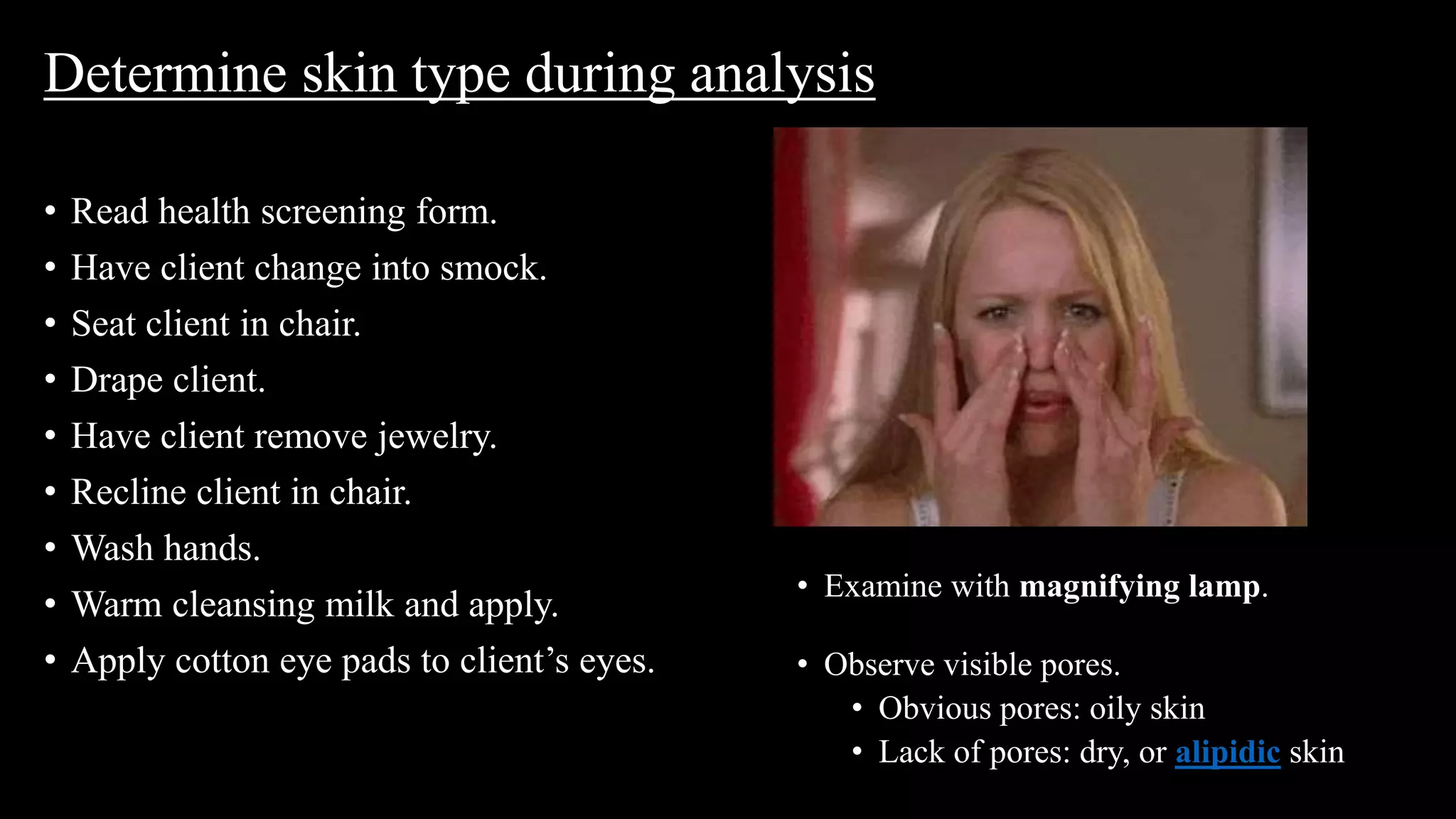 Milady facials | PPTX