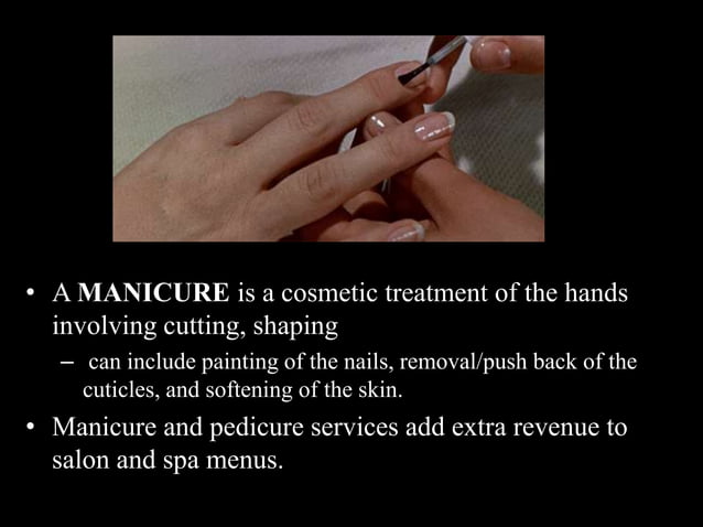 Milady manicuring ch 25 | PPTX