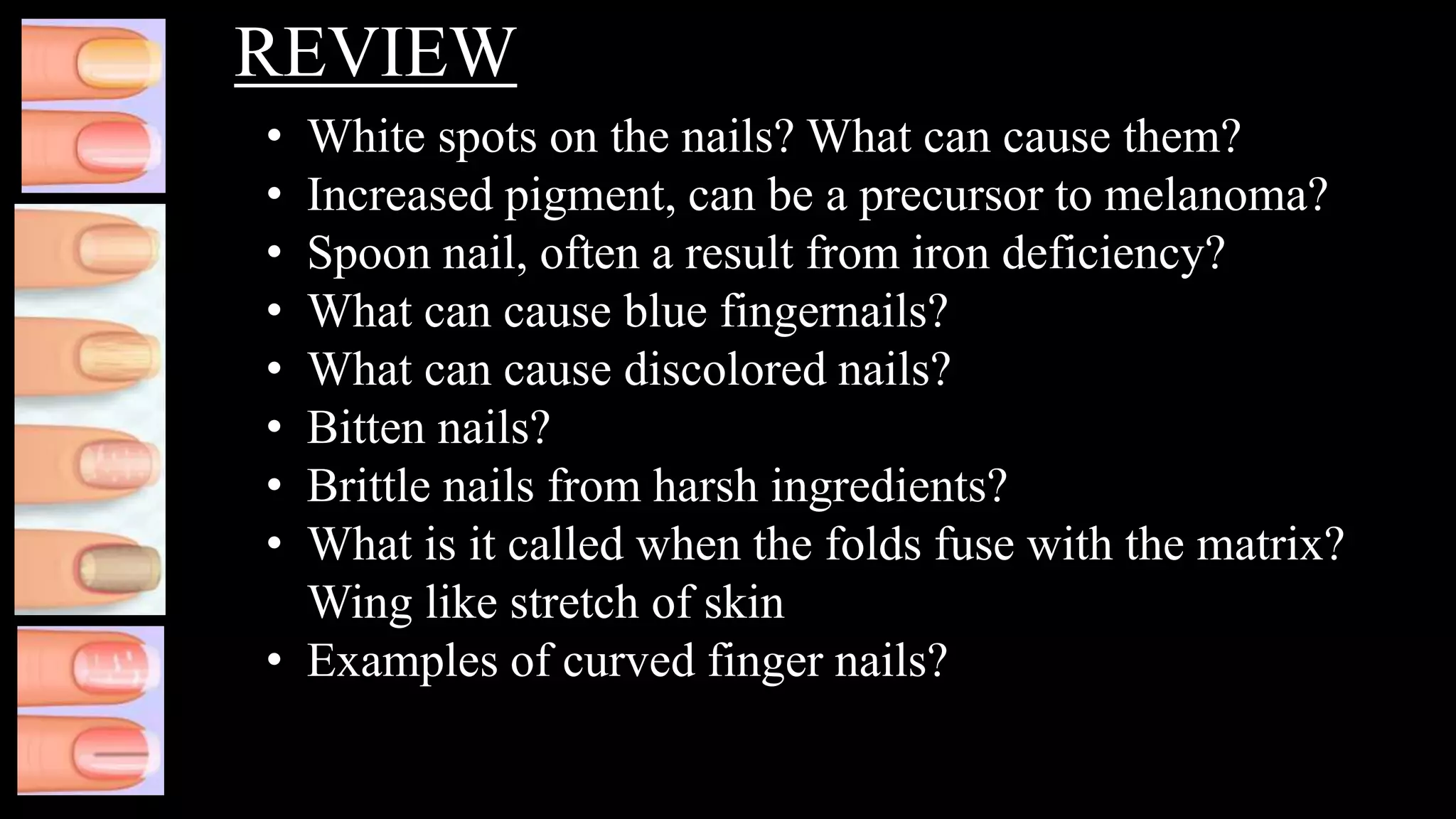 Milady nail disease & disorder | PPTX