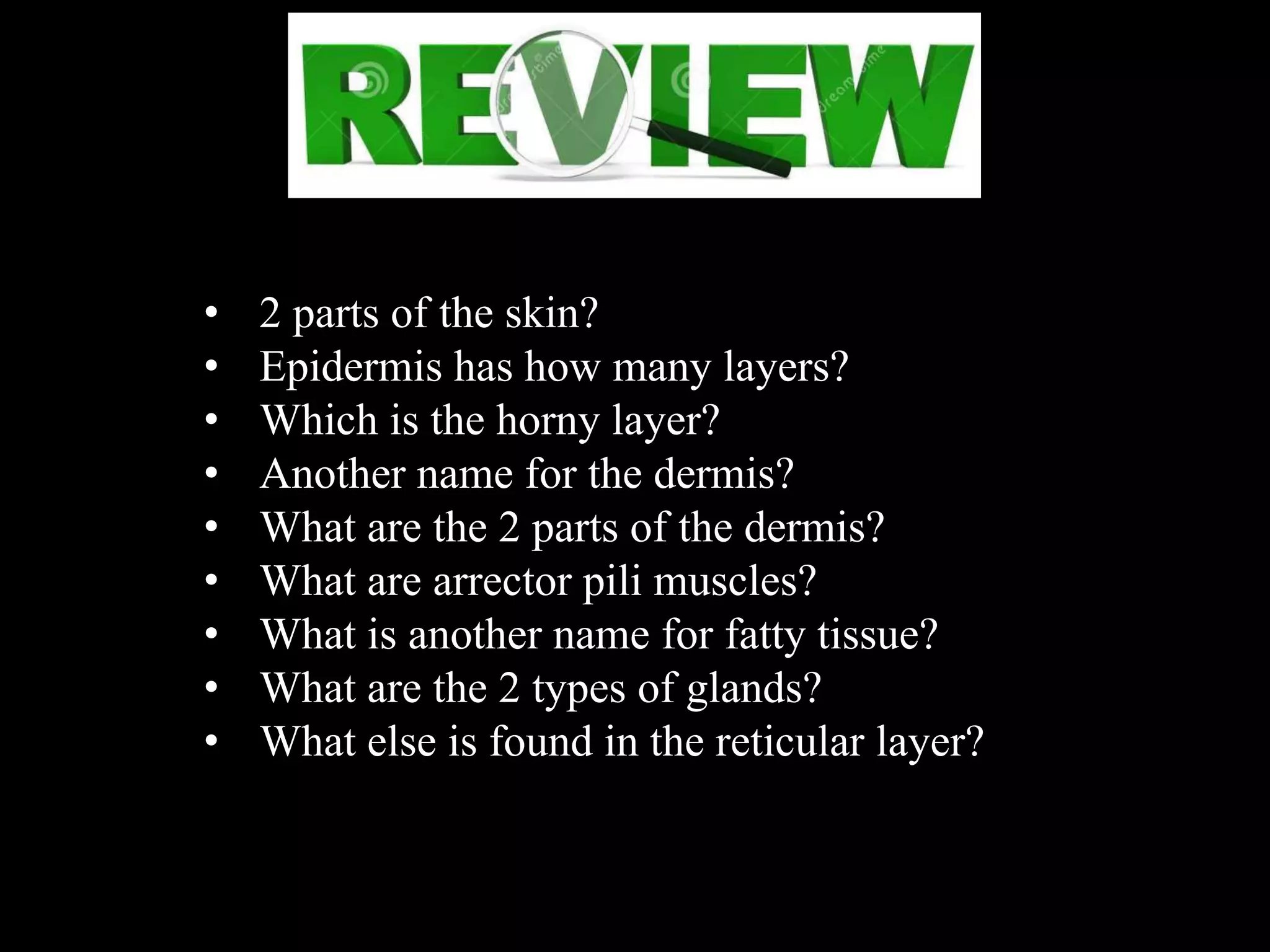 Milady skin structure, growth and nutrition | PPTX