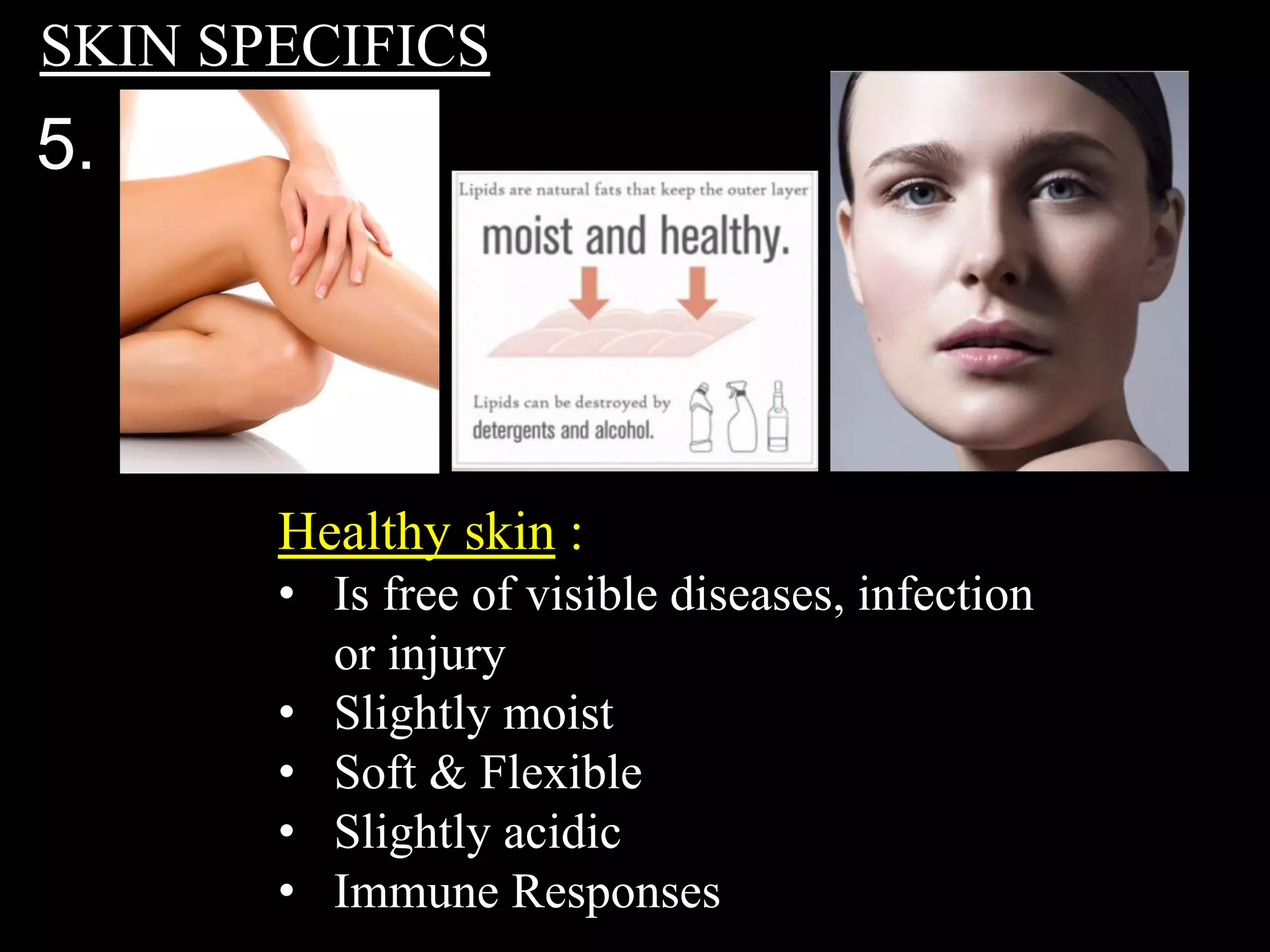 Milady Ch7 Skin Structure, Growth, Nutrition UPDATED | PPTX