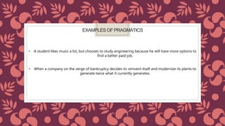 Semantics and Pragmantics | PPTX