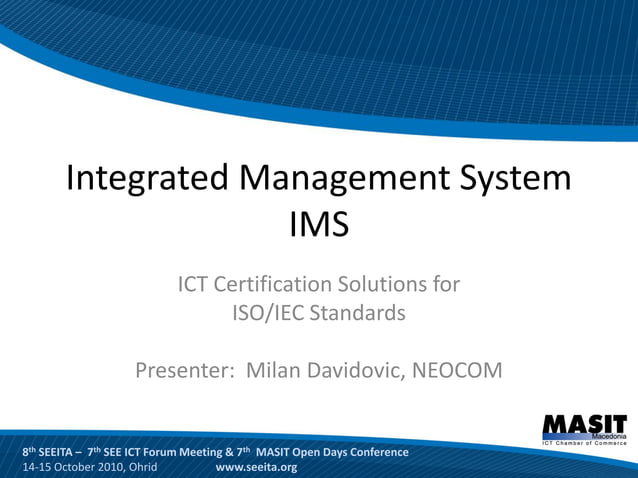 Integrated Management System | PDF | Business | Business and Finance