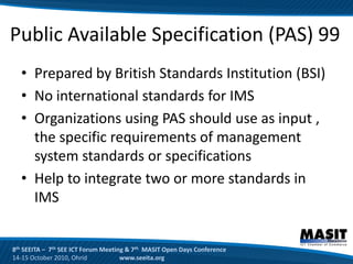 Integrated Management System | PDF