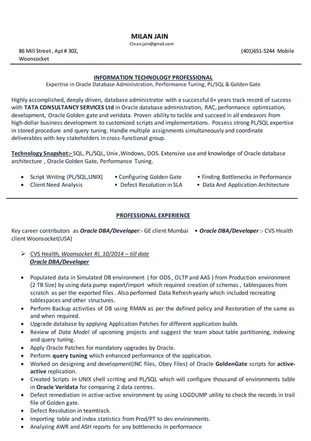 Milan jain resume | PDF