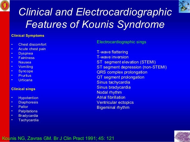 Milan lecture kounis syndrome