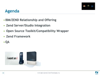 Zend Products and PHP for IBMi | PPTX