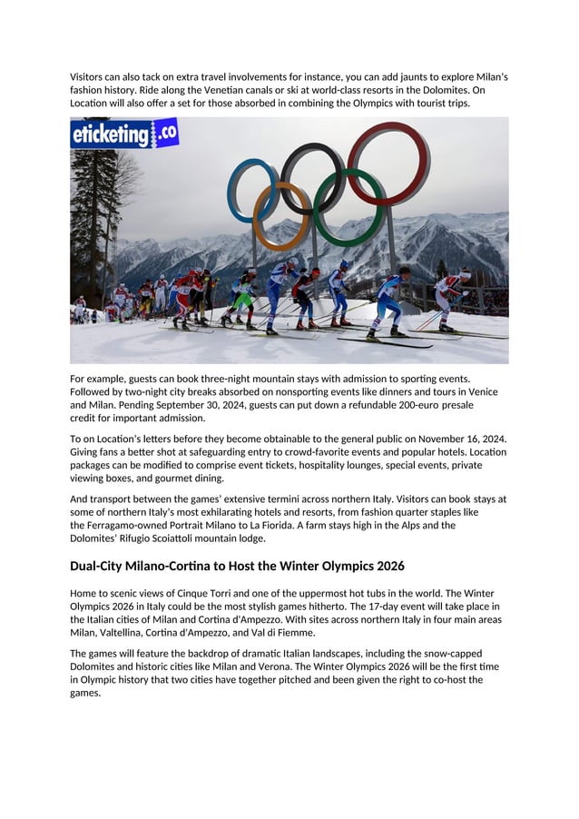 Milano Cortina 2026 Italy Prepares for a Historic Winter Olympics 2026.docx