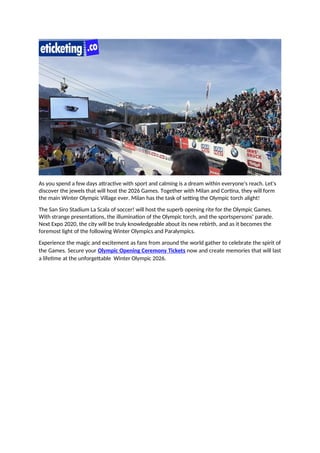 Milano Cortina 2026 Italy Prepares for a Historic Winter Olympics 2026.docx