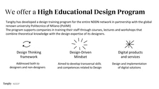 ミラノ工科大学連携プログラム サービスデザイン基礎研修 募集要項｜Tangity part of NTTDATA | PDF
