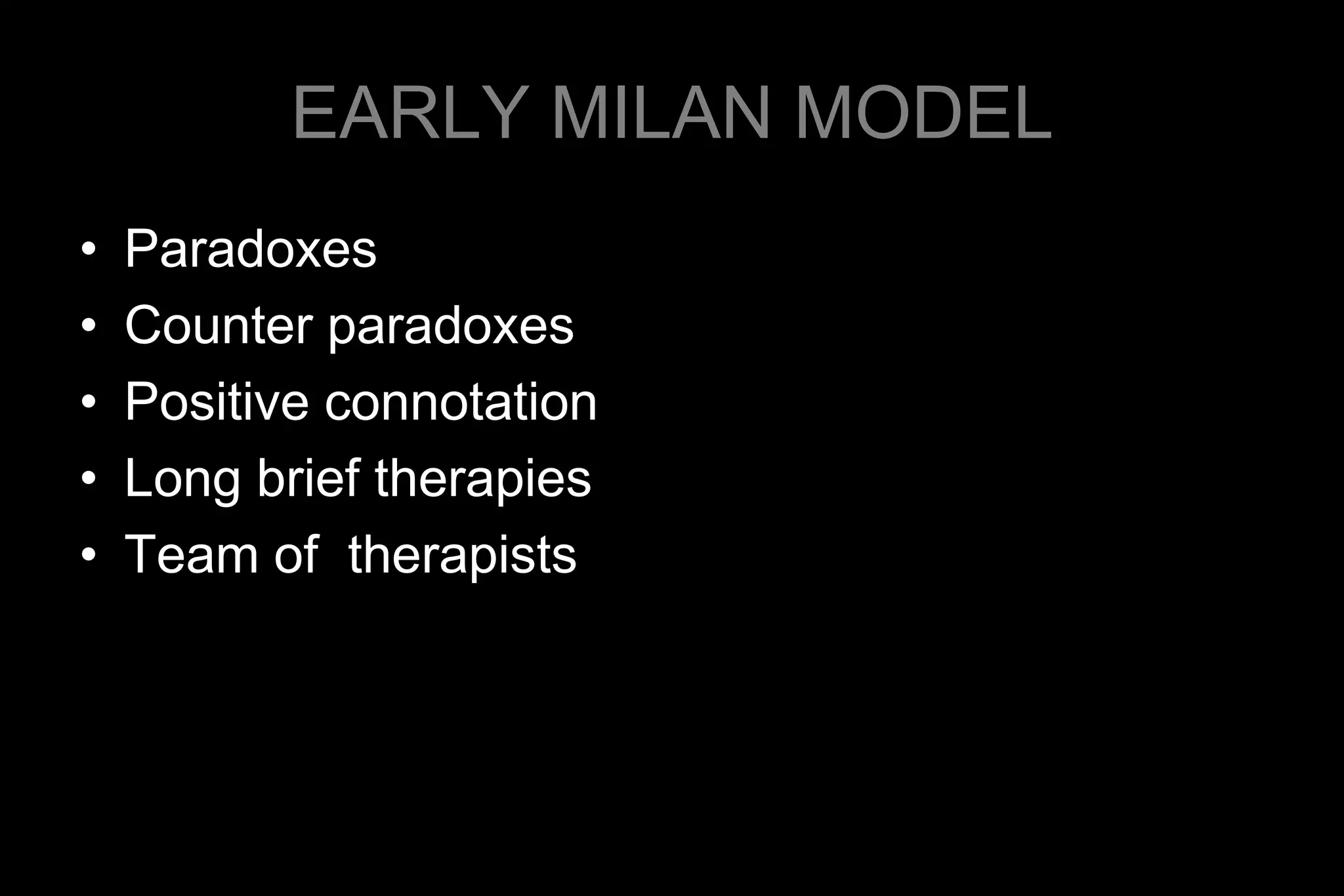 Milan school of family therapy | PPTX