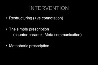 Milan school of family therapy | PPTX