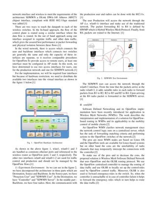 SDN and it’s Application in Wireless Mesh Network | PDF