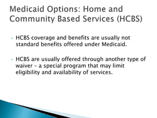 Part 2 Medicaid & Military Families: Children with Special Needs | PPT