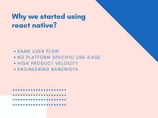 Unboxing web with React Native | PPT