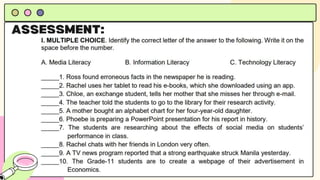MIL media literacy, information literacy, technology literacy | PPTX