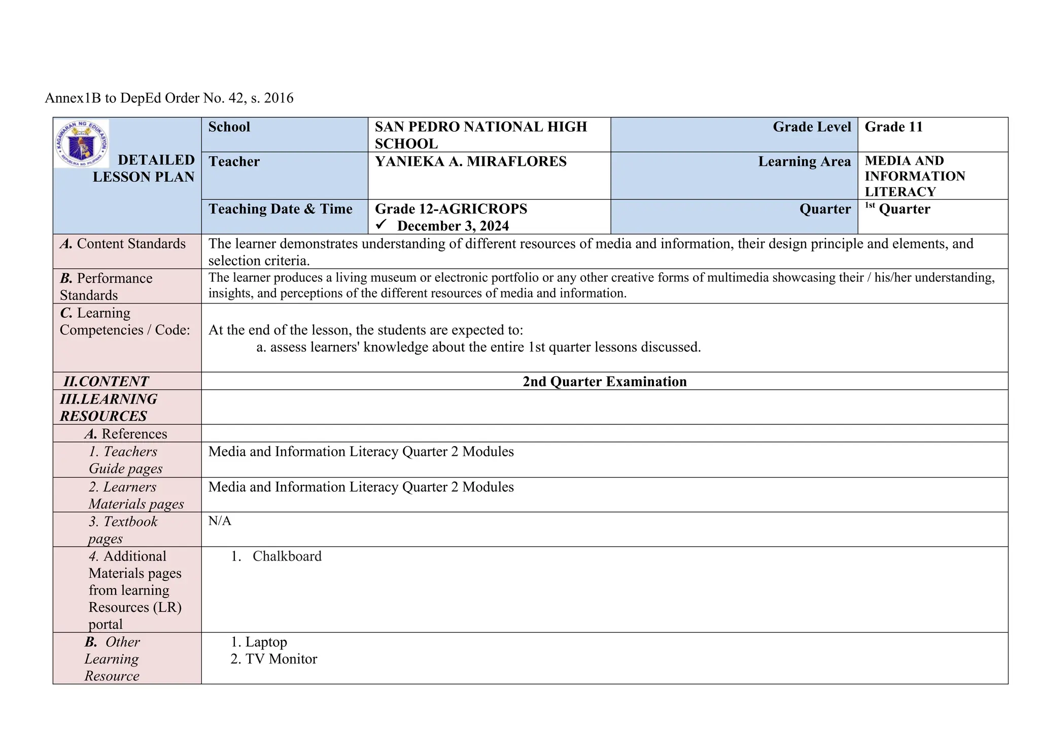Media and Information Literacy Detailed Lesson Plan SUMMATIVE.docx