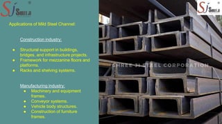 Mild Steel Channel_ A Versatile Structural Component | PPTX ...