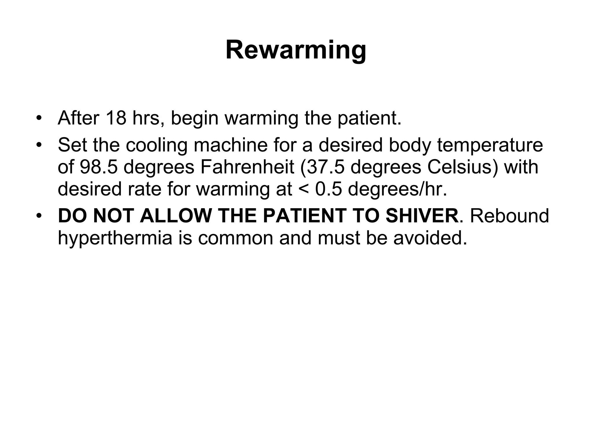 Mild therapeutic resuscitative hypothermia | PPT