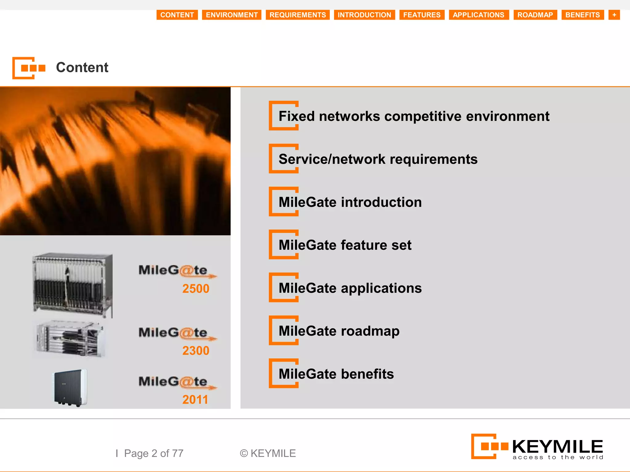 Mile Gate For Pto Networks | PPTX
