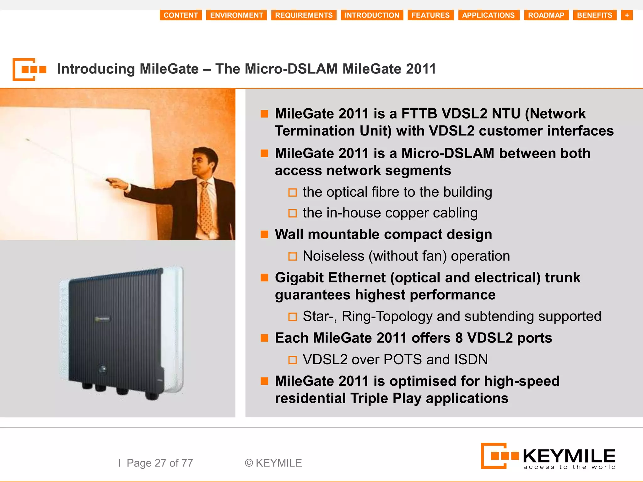 Mile Gate For Pto Networks | PPTX