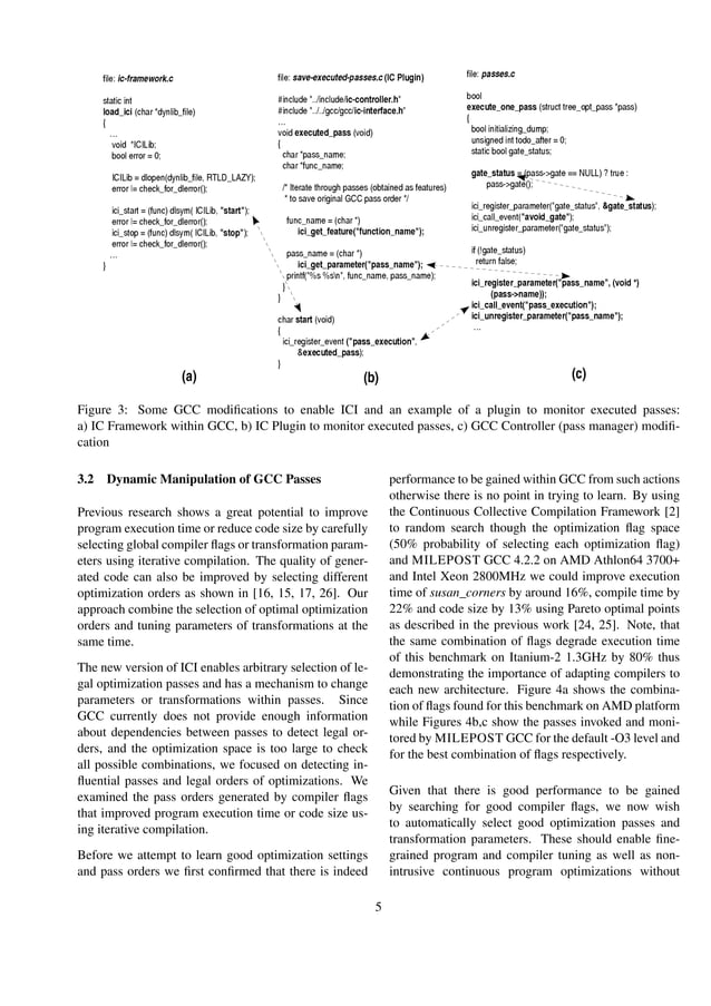 MILEPOST GCC: machine learning based research compiler | PDF