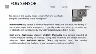 Different Sensors Heart, Rain, Humidity | PPTX