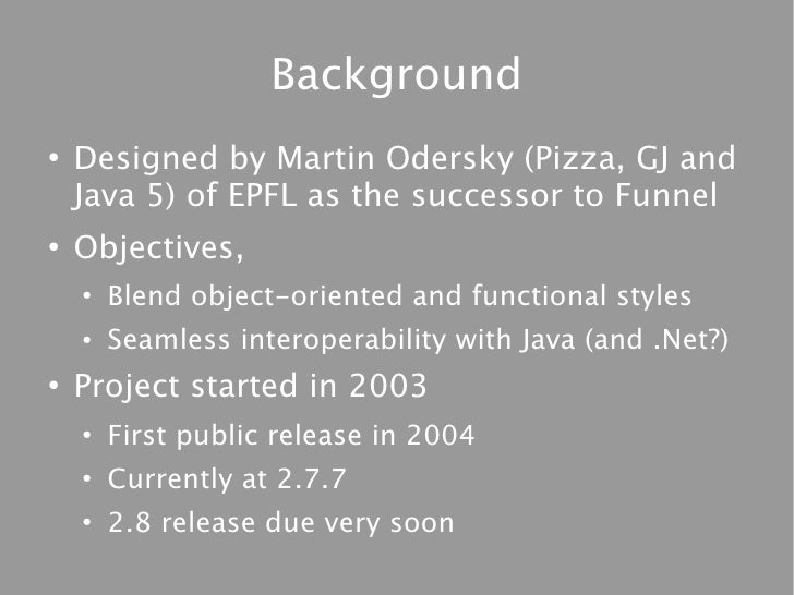 Miles Sabin Introduction To Scala For Java Developers Miles Sabin Introduction To Scala For Java Developers