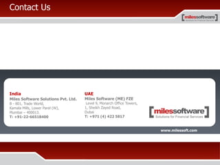 Miles Corporate Presentation | PPT