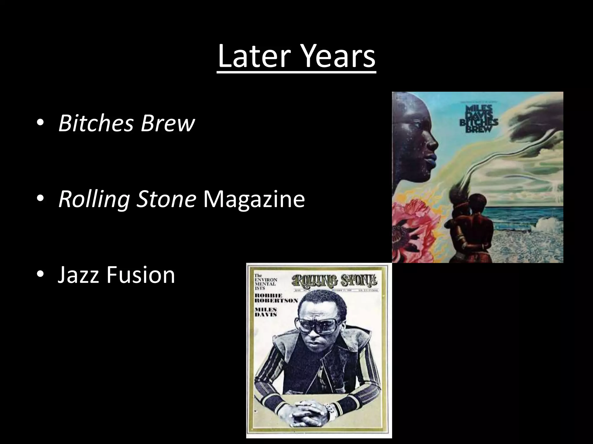 Miles Davis PowerPoint | PPTX