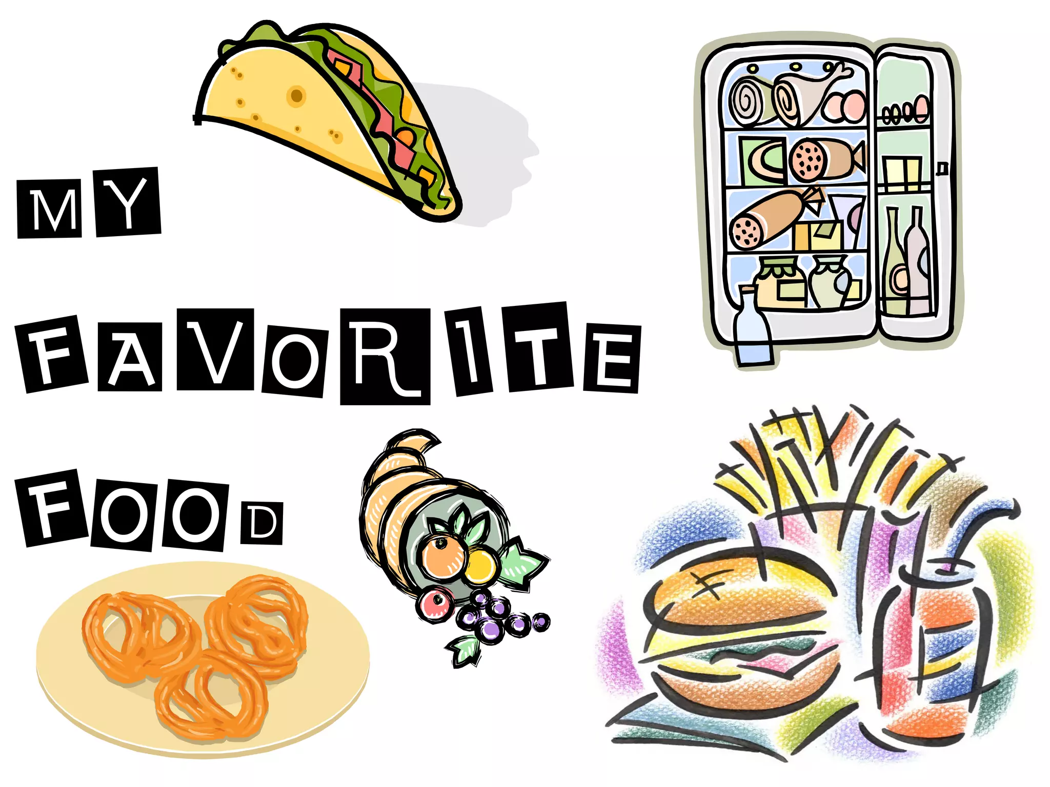 Miles Favorite Foods | PPT