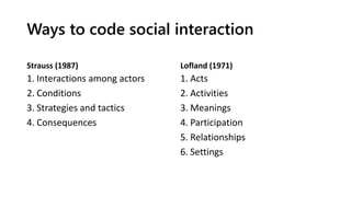 Qual data analysis | PPTX | Computing | Technology & Computing