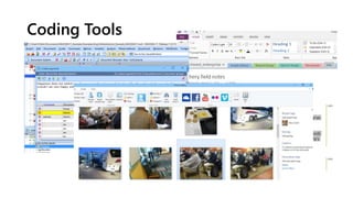 Qual data analysis | PPTX | Computing | Technology & Computing
