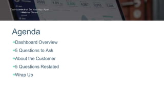 Dashboards that Set Your App Apart: 5 Key Considerations for Top-Notch ...