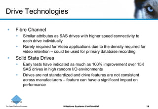 Milestone Server And Storage Best Practice | PDF