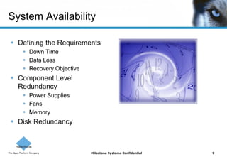 Milestone Server And Storage Best Practice | PDF