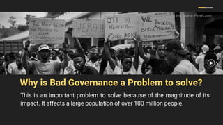 Bad Governance-The Negative impact on Poor Nigerians and the Economy | PPT