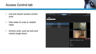Milestone Access Control Integration | PPTX