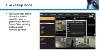 Milestone Access Control Integration | PPTX