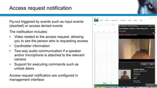 Milestone Access Control Integration | PPTX