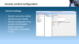 Milestone Access Control Integration | PPTX
