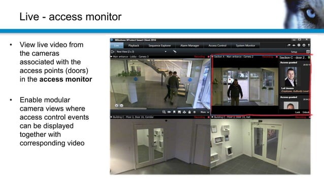 Milestone Access Control Integration | PPTX