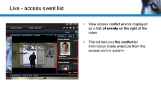 Milestone Access Control Integration | PPTX
