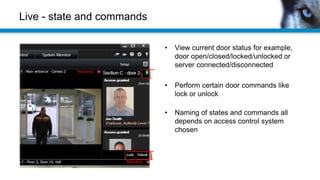Milestone Access Control Integration | PPTX