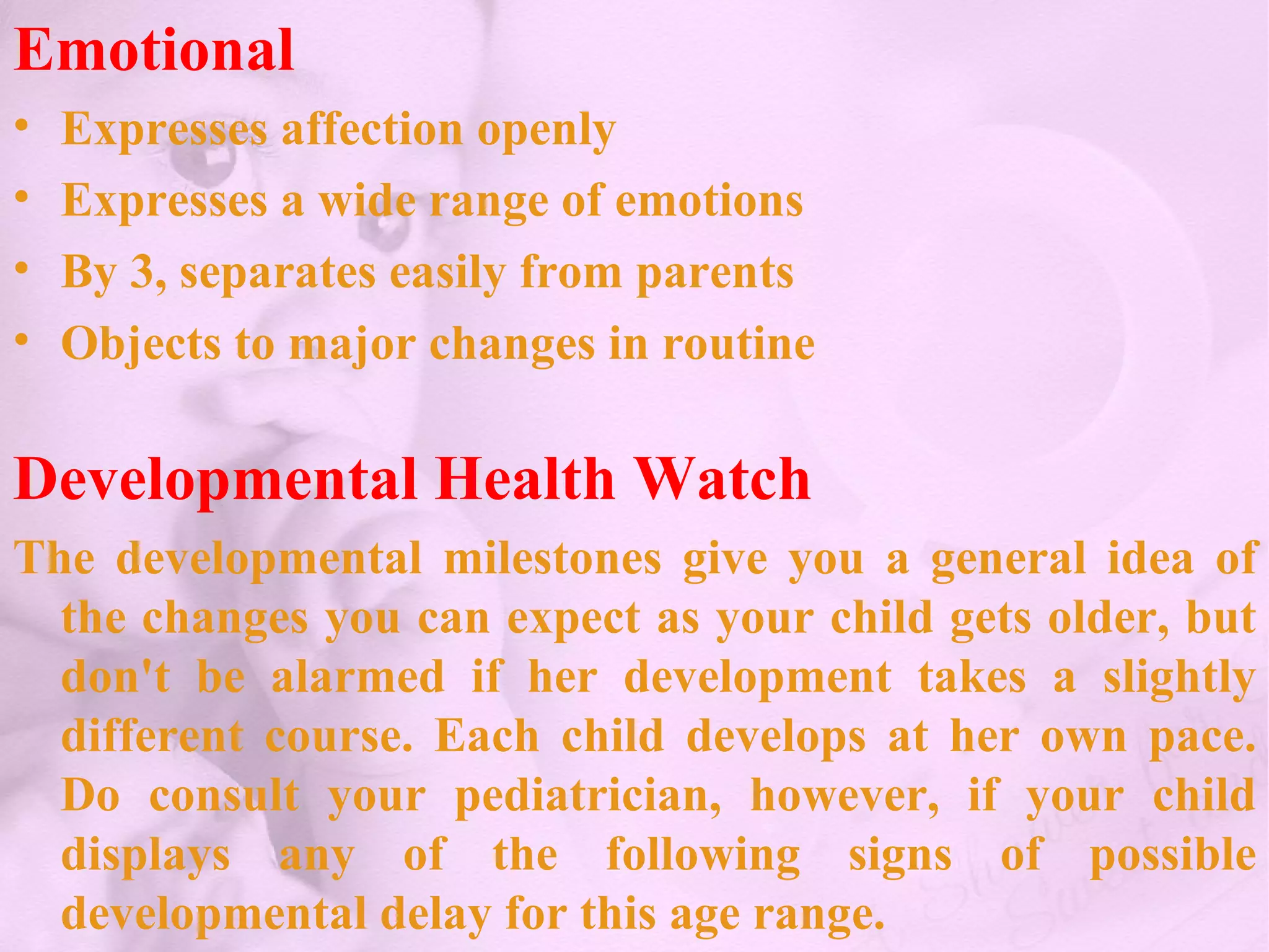 Developmental Milestones | PPT