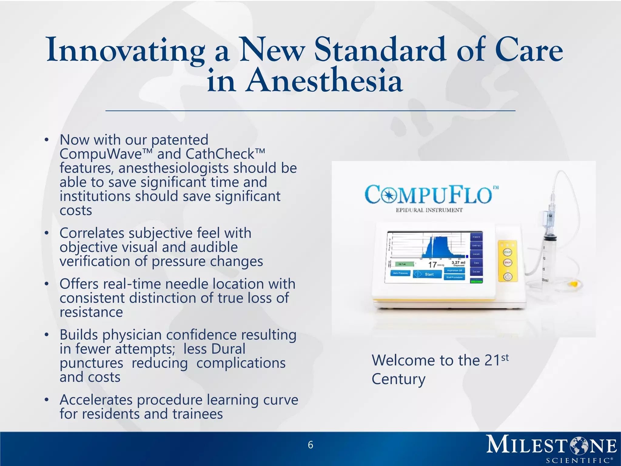 Milestone Scientific Inc. Investor Presentation | PPT