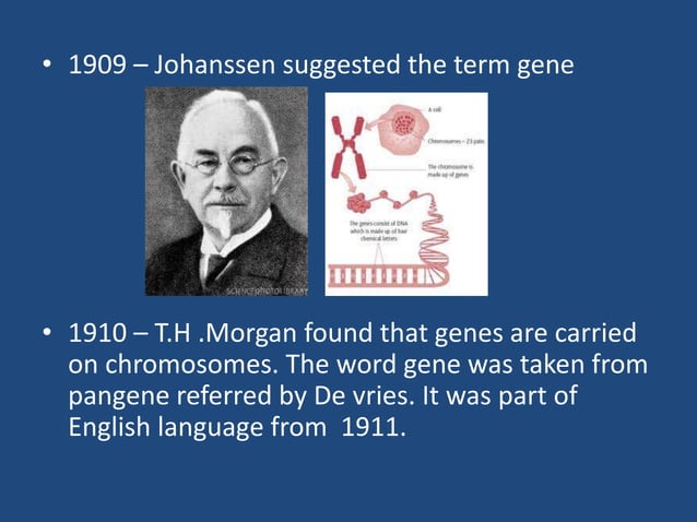 Milestones in biology | PPTX | Genetics | Science