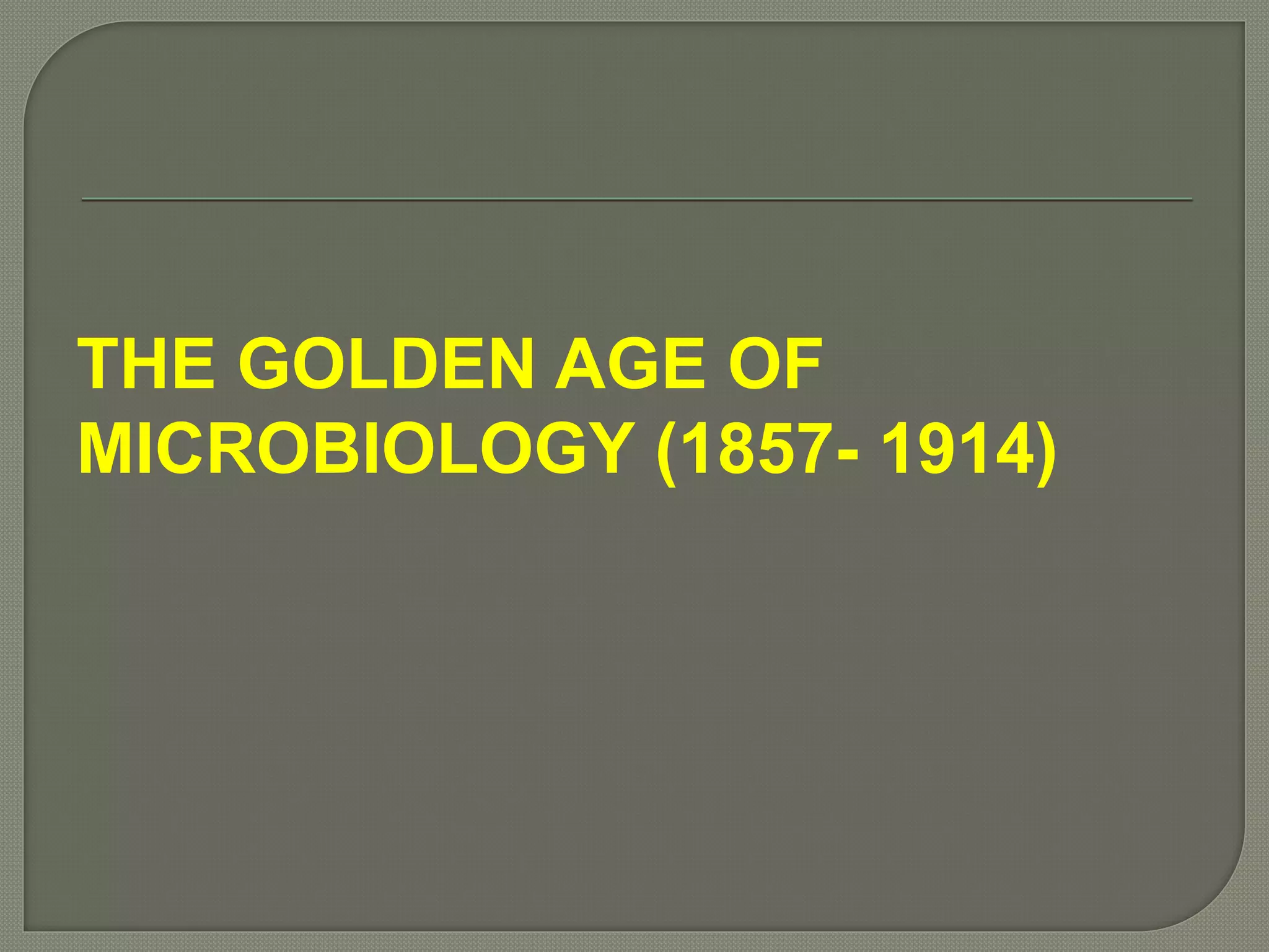 Milestones in microbiology | PPTX