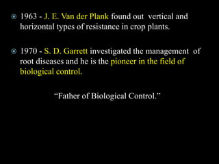 Milestones in the history of plant pathology | PPTX
